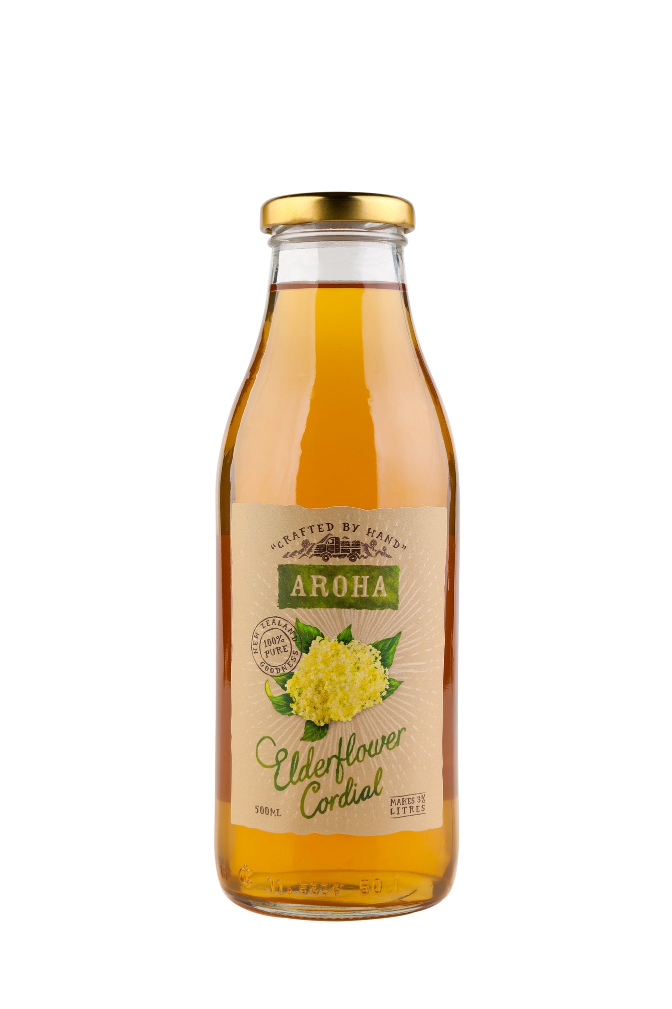 Aroha Elderflower Cordial 8 x 500ml – Aroha Drinks